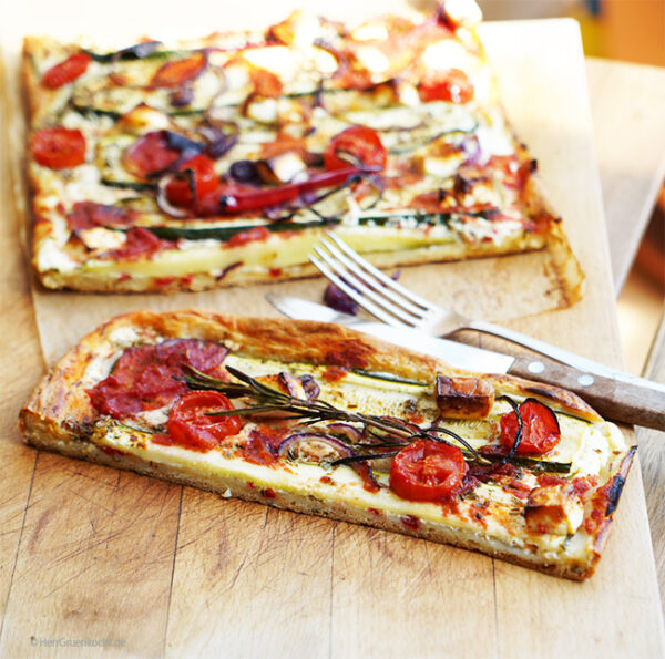 Italienische Tarte Herzhaft